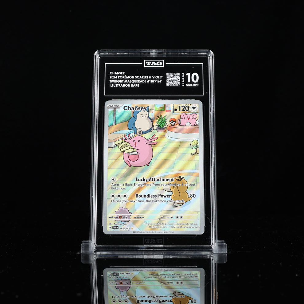 Chansey - Twilight Masquerade #187/167 TAG 10 – Collxall LLC